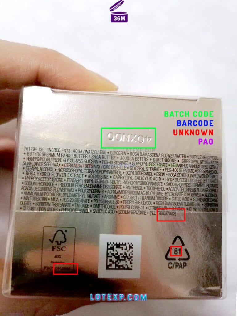 Lancome Batch Code Checker | Cosmetic calculator - Batch code checker