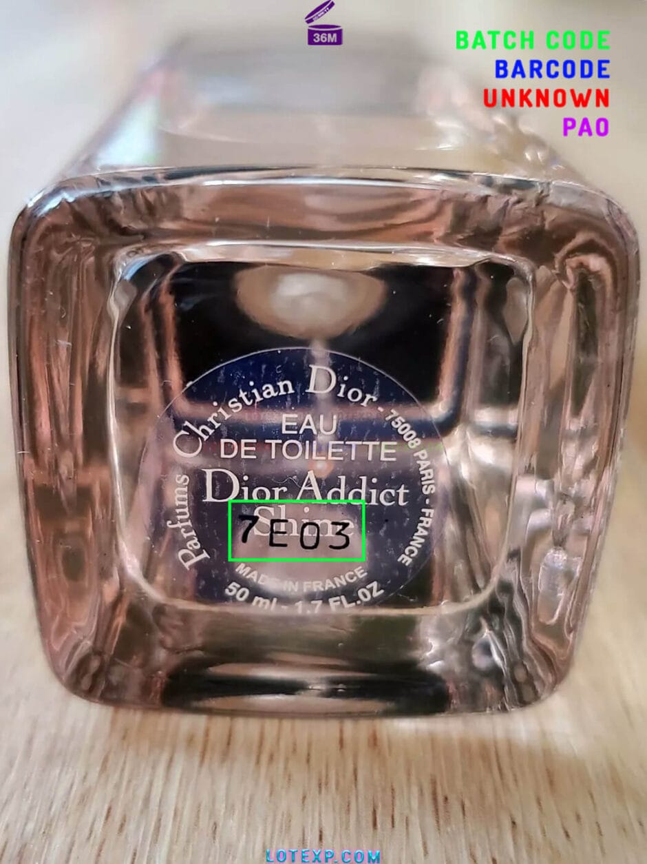 Christian Dior Expiry Date Check | Cosmetic calculator - Batch code checker