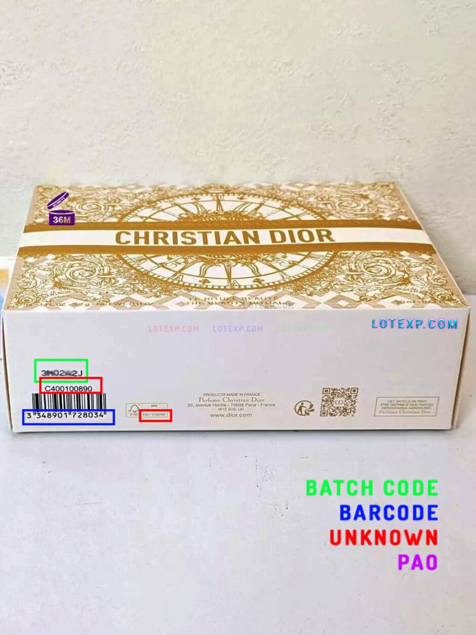 Christian Dior Expiry Date Check | Cosmetic calculator - Batch code checker