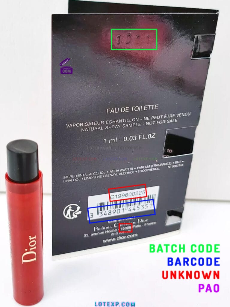 Christian Dior Expiry Date Check | Cosmetic calculator - Batch code checker