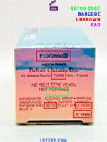 Christian Dior Expiry Date Check | Cosmetic calculator - Batch code checker