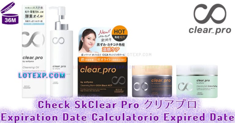 Check Cosmetics Clear Pro | Cosmetic calculator - Batch code checker
