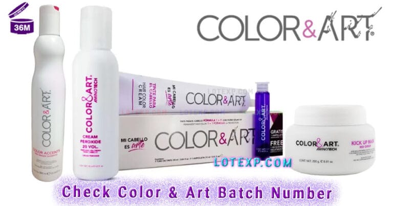 Check Color & Art Expiration Date | Cosmetic calculator - Batch code ...