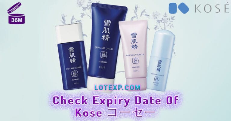 Cosmetics | Cosmetic calculator - Batch code checker