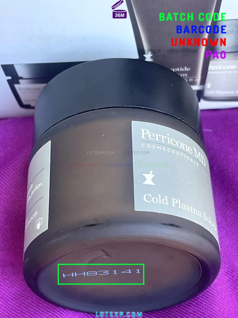 Perricone Md Batch Code | Cosmetic calculator - Batch code checker