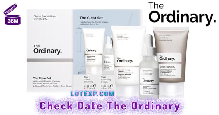 The Ordinary Batch Code Checker | Cosmetic calculator - Batch code checker