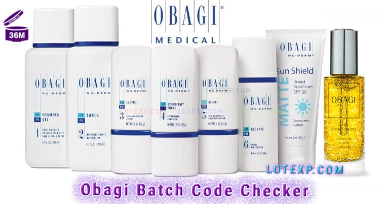 Skincare | Cosmetic calculator - Batch code checker