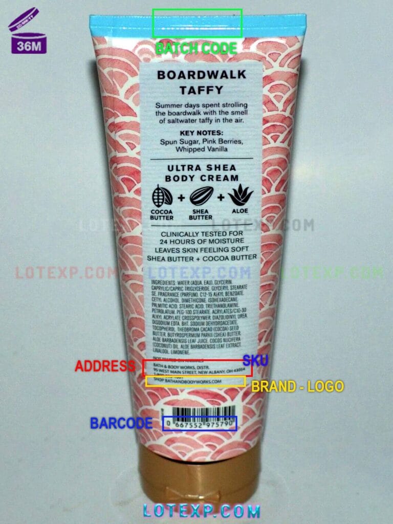 Bath And Body Works Batch Code Check | Cosmetic calculator - Batch code ...