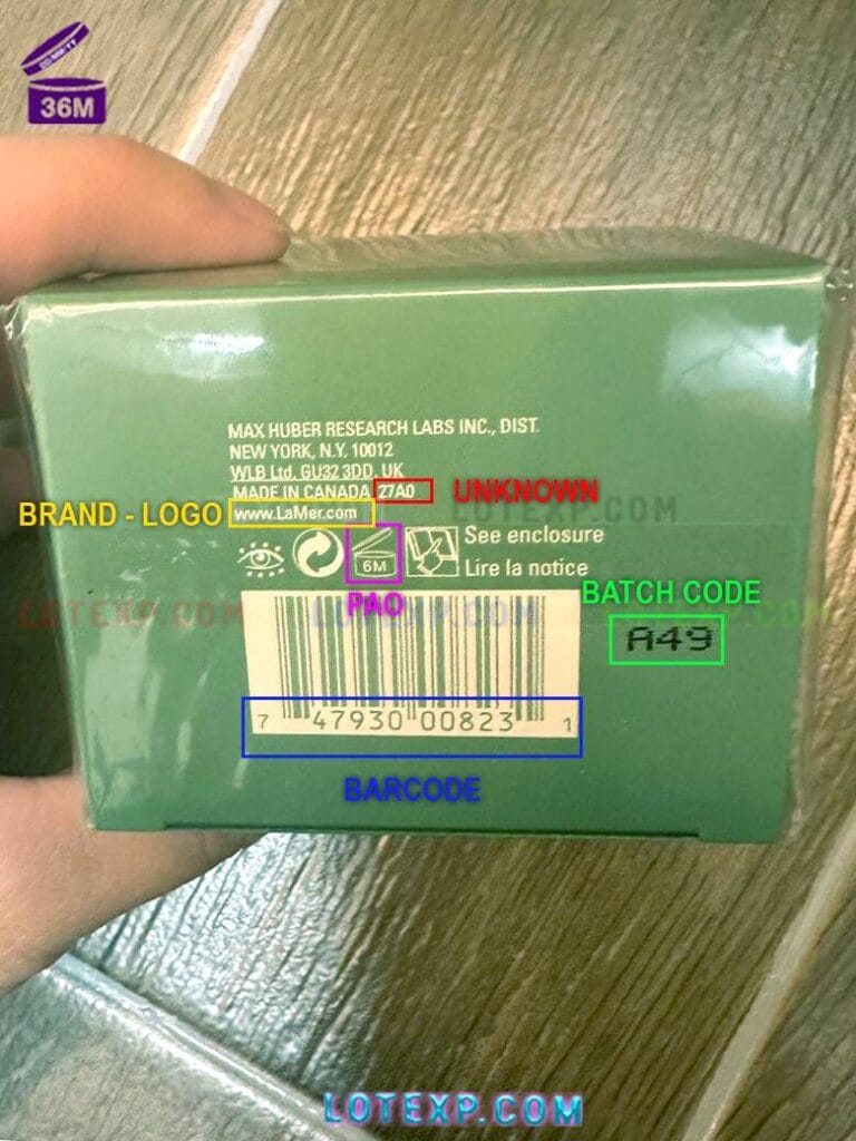 La Mer Expiration Date | Cosmetic calculator - Batch code checker