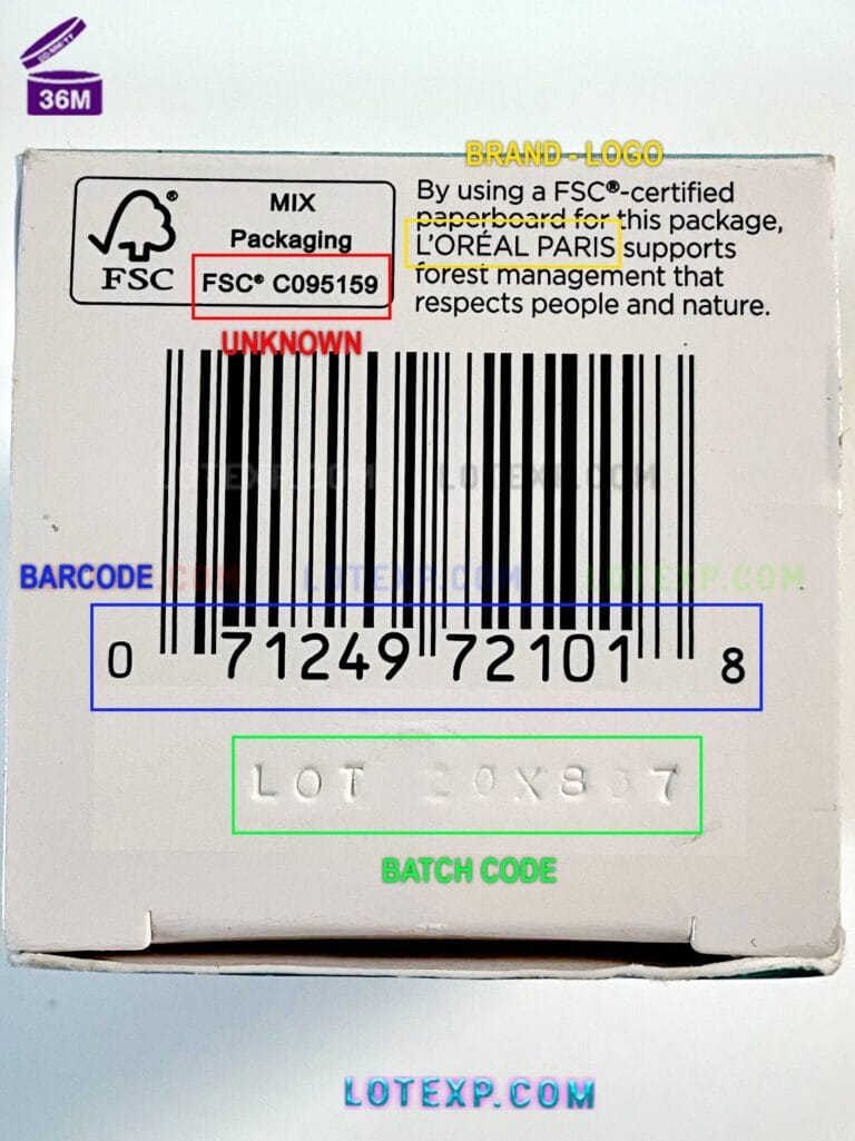 L'Oreal Batch Code Checker | Cosmetic calculator - Batch code checker