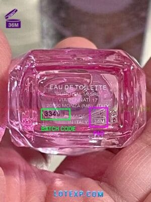 Check Versace Expired Date | Cosmetic calculator - Batch code checker