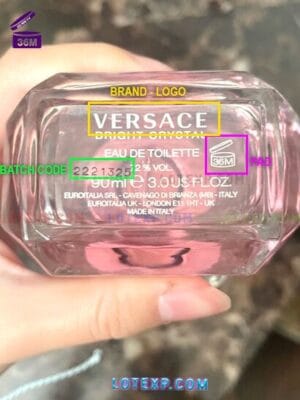 Check Versace Expired Date | Cosmetic calculator - Batch code checker