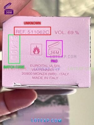 Check Versace Expired Date | Cosmetic calculator - Batch code checker