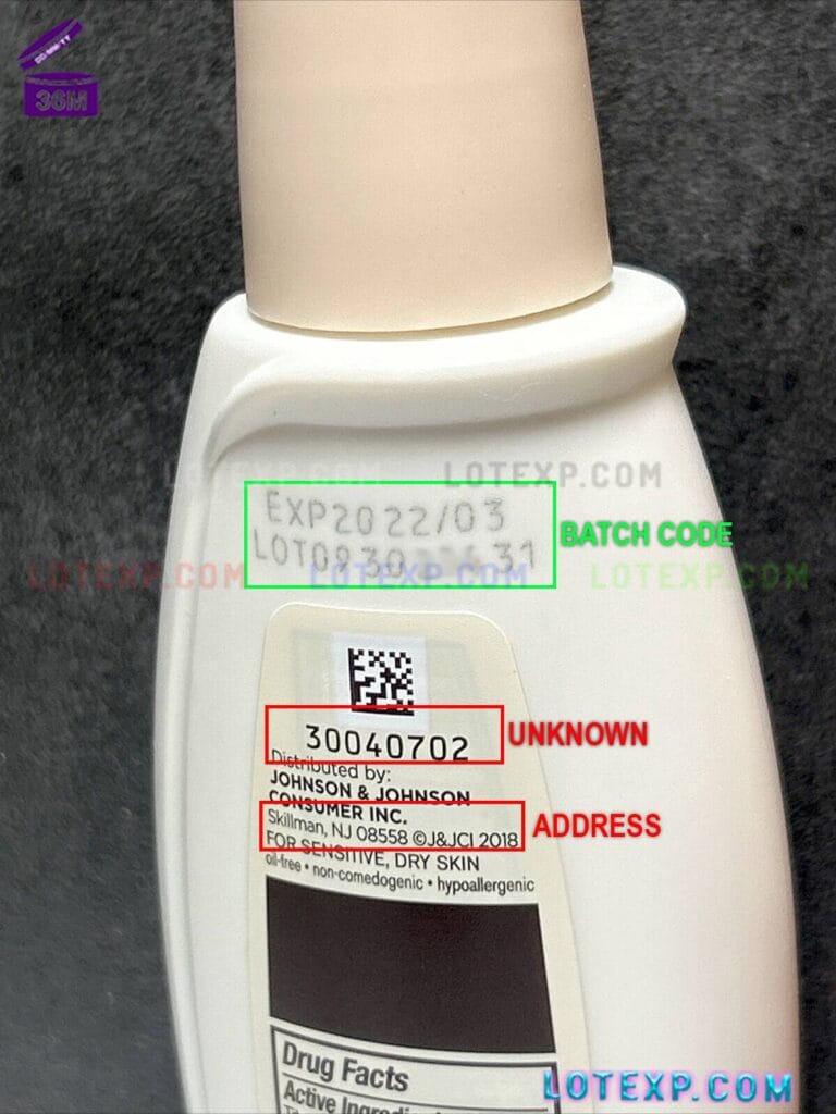 Aveeno Batch Code Checker | Cosmetic calculator - Batch code checker