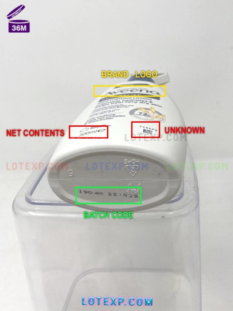 Aveeno Batch Code Checker | Cosmetic calculator - Batch code checker