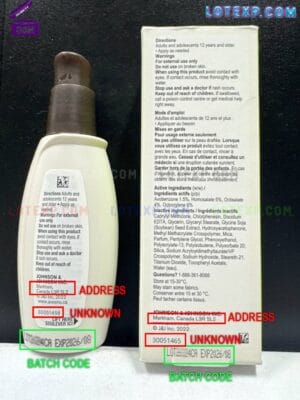 Aveeno Batch Code Checker | Cosmetic calculator - Batch code checker